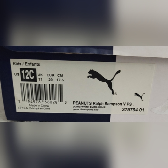 Puma | Shoes | Puma Peanuts X Ralph Sampson Snoopy Sneakers Unisex Kids ...